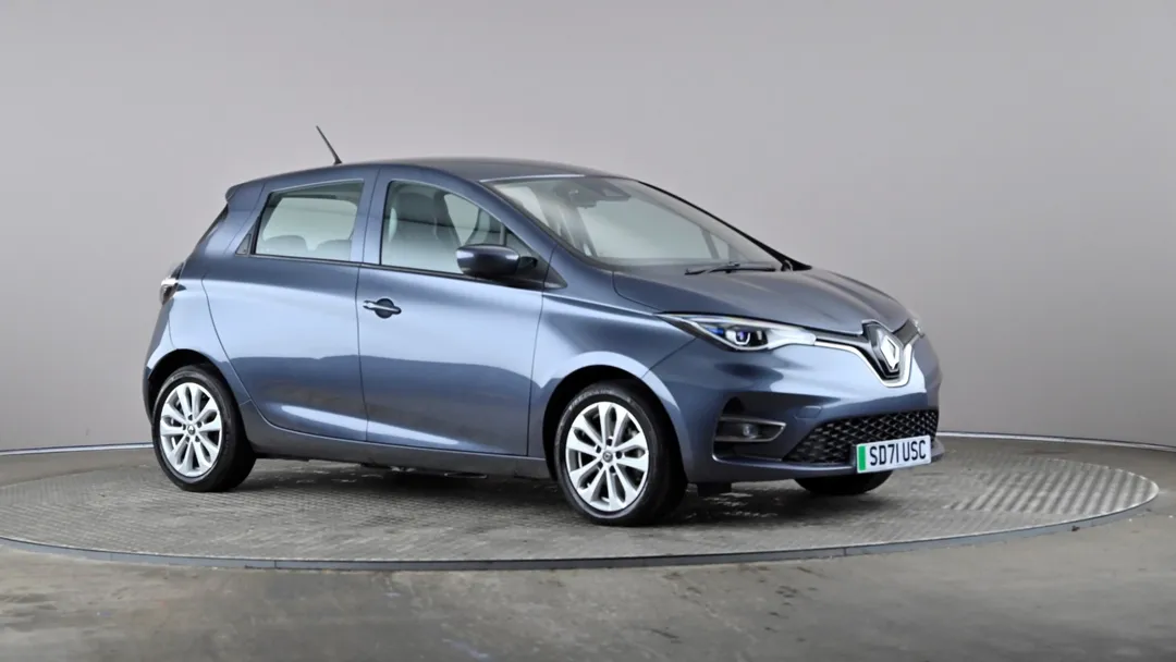 Used Grey Renault Zoe 100kW Iconic R135 50kWh Rapid Charge Auto 2021 CarSupermarket