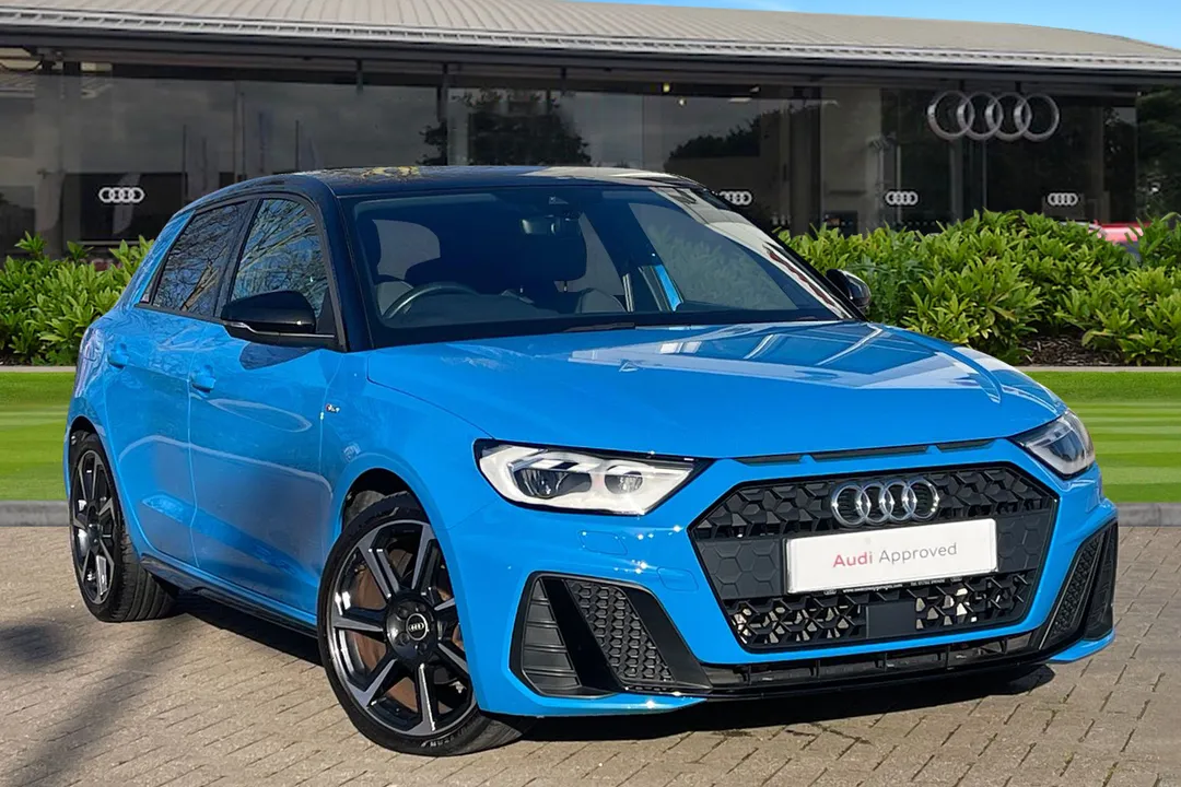 DL21JKX Audi A1 Black Edition 35 TFSI 150 PS S tronic in stock at Stoke ...