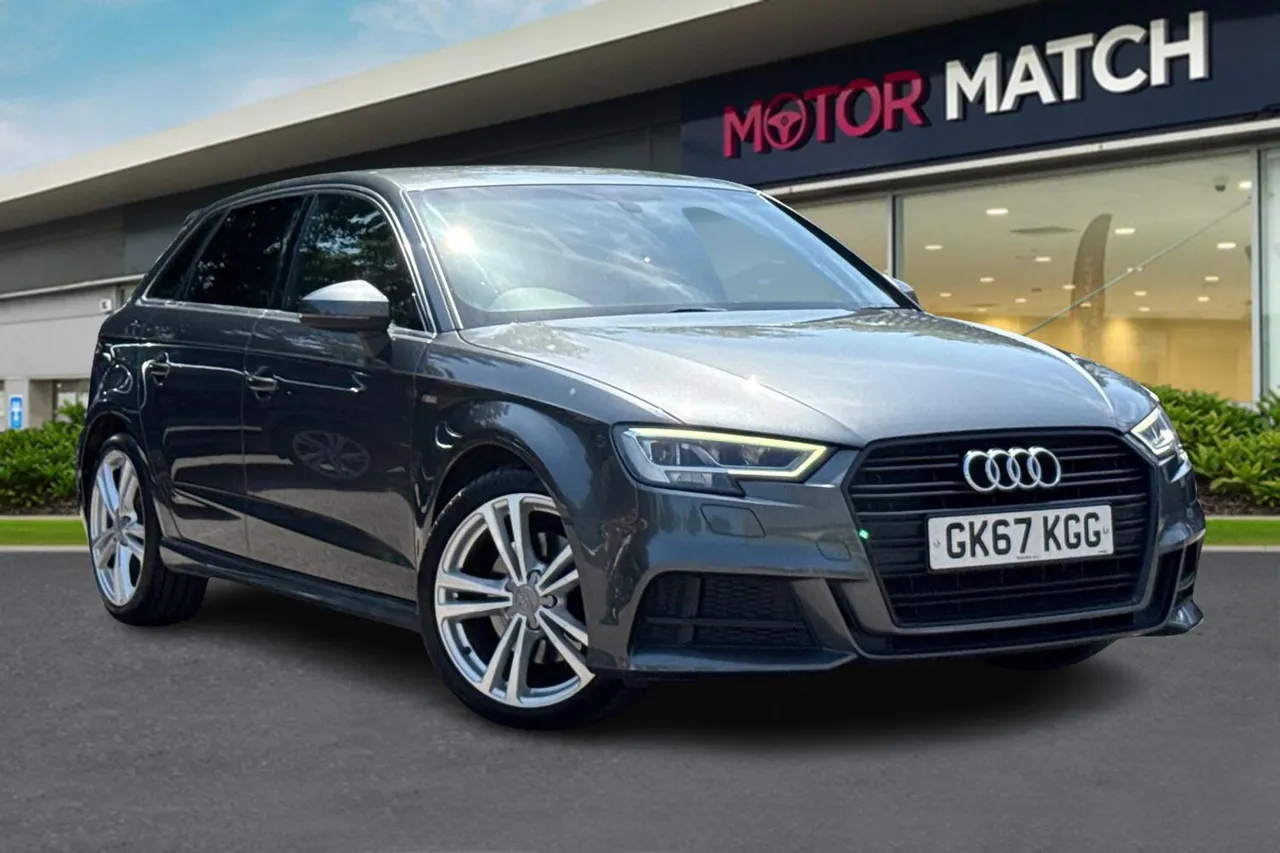 GK67KGG Audi A3 2.0 TFSI S Line 5dr S Tronic in stock at Motor Match Stoke