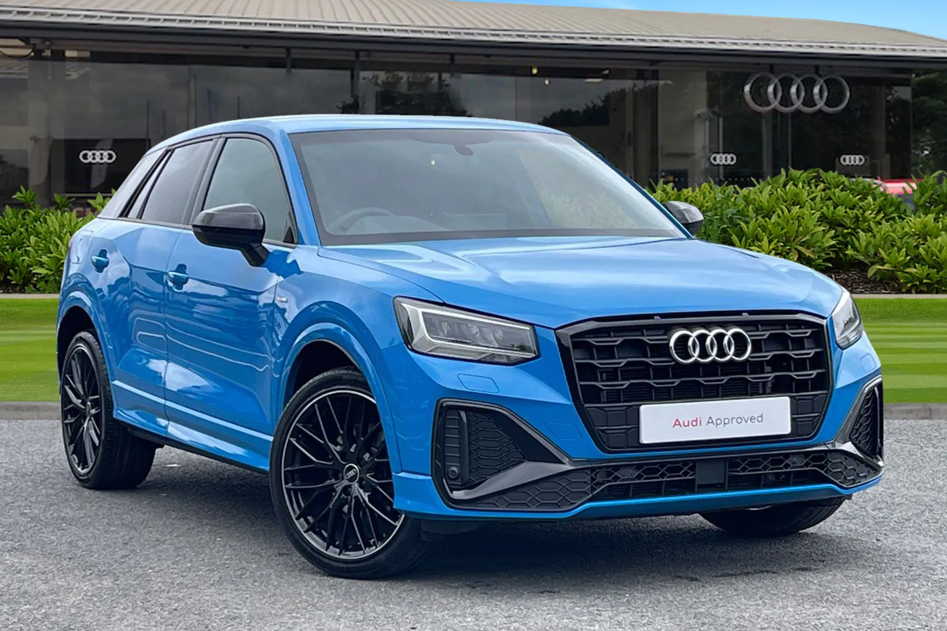 KM23WFA Audi Q2 Black Edition 35 TFSI 150 PS S tronic in stock at Preston Audi