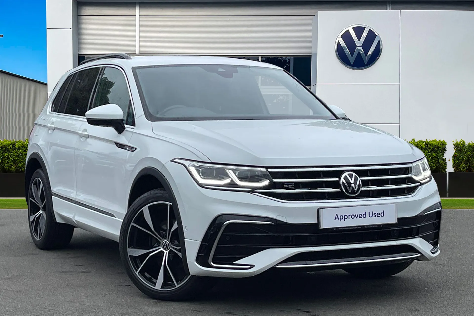 DG21NKR Volkswagen Tiguan 1.5 TSI (150ps) R-Line EVO DSG in stock at ...