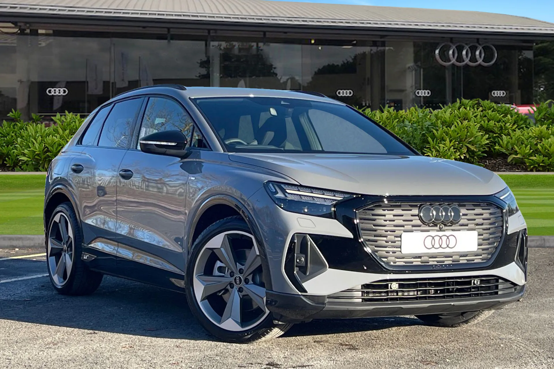Audi Q4 e-tron 45 Black Edition Auto 5dr 82kWh in stock at Preston Audi
