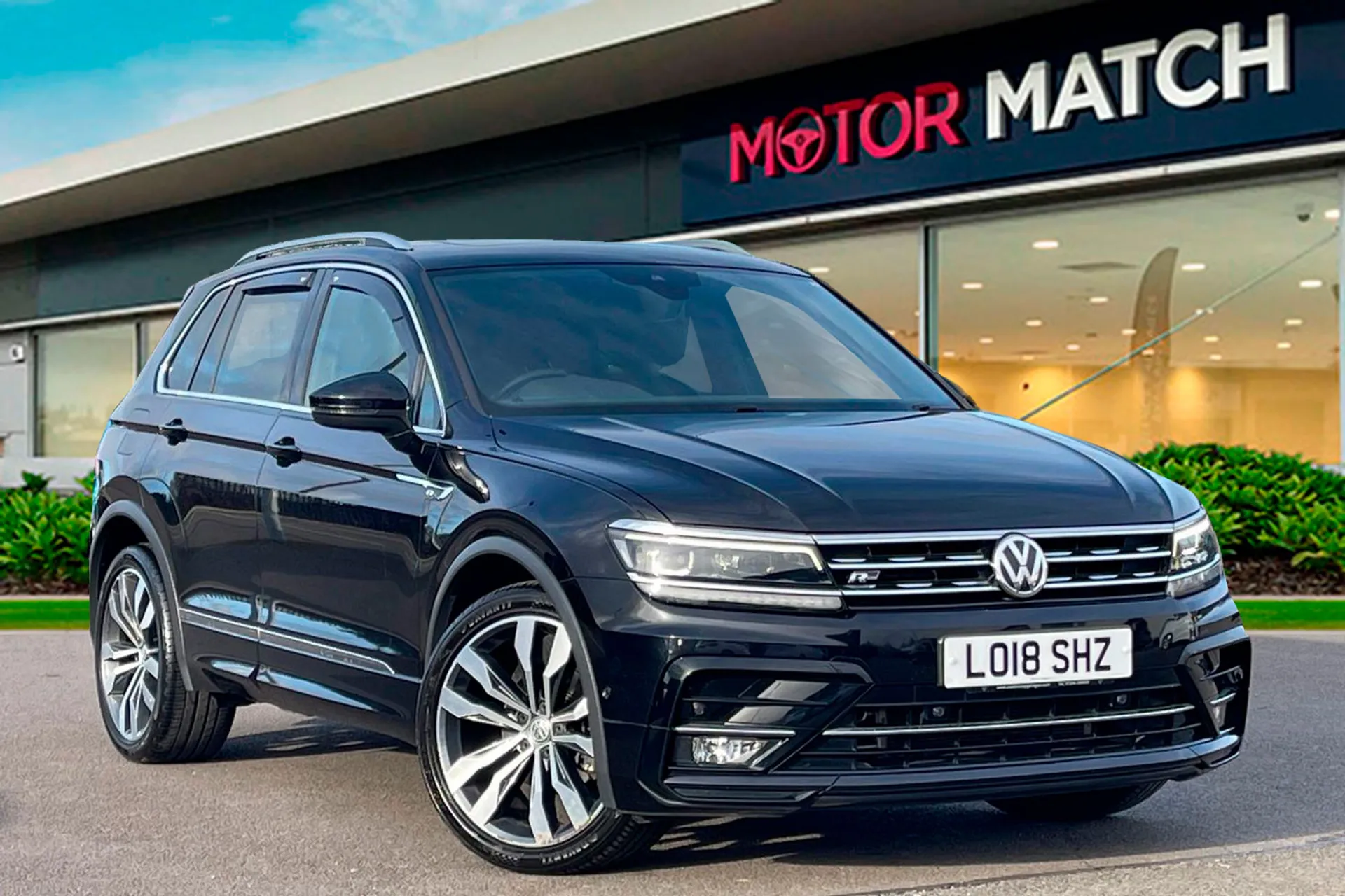 LO18SHZ Volkswagen Tiguan 2.0 TDI R-Line DSG 4Motion Euro 6 (s/s) 5dr ...