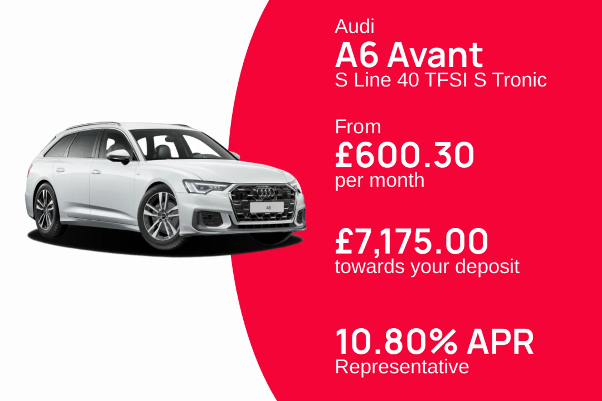 Audi A6 Avant S Line 40 TFSI S Tronic Offers from Swansway Audi