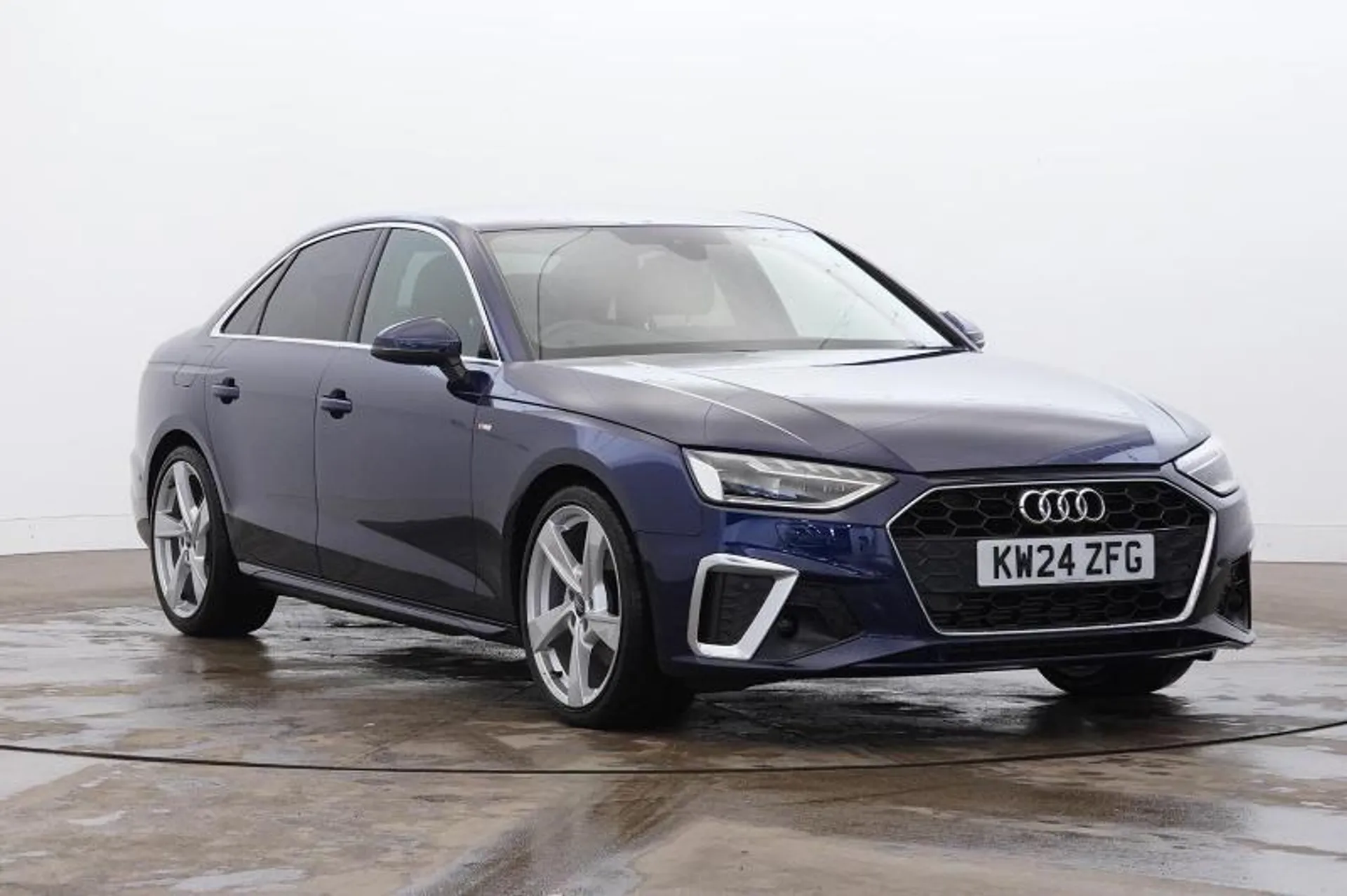 KW24ZFG Audi A4 S line 35 TFSI 150 PS S tronic in stock at Stoke Audi