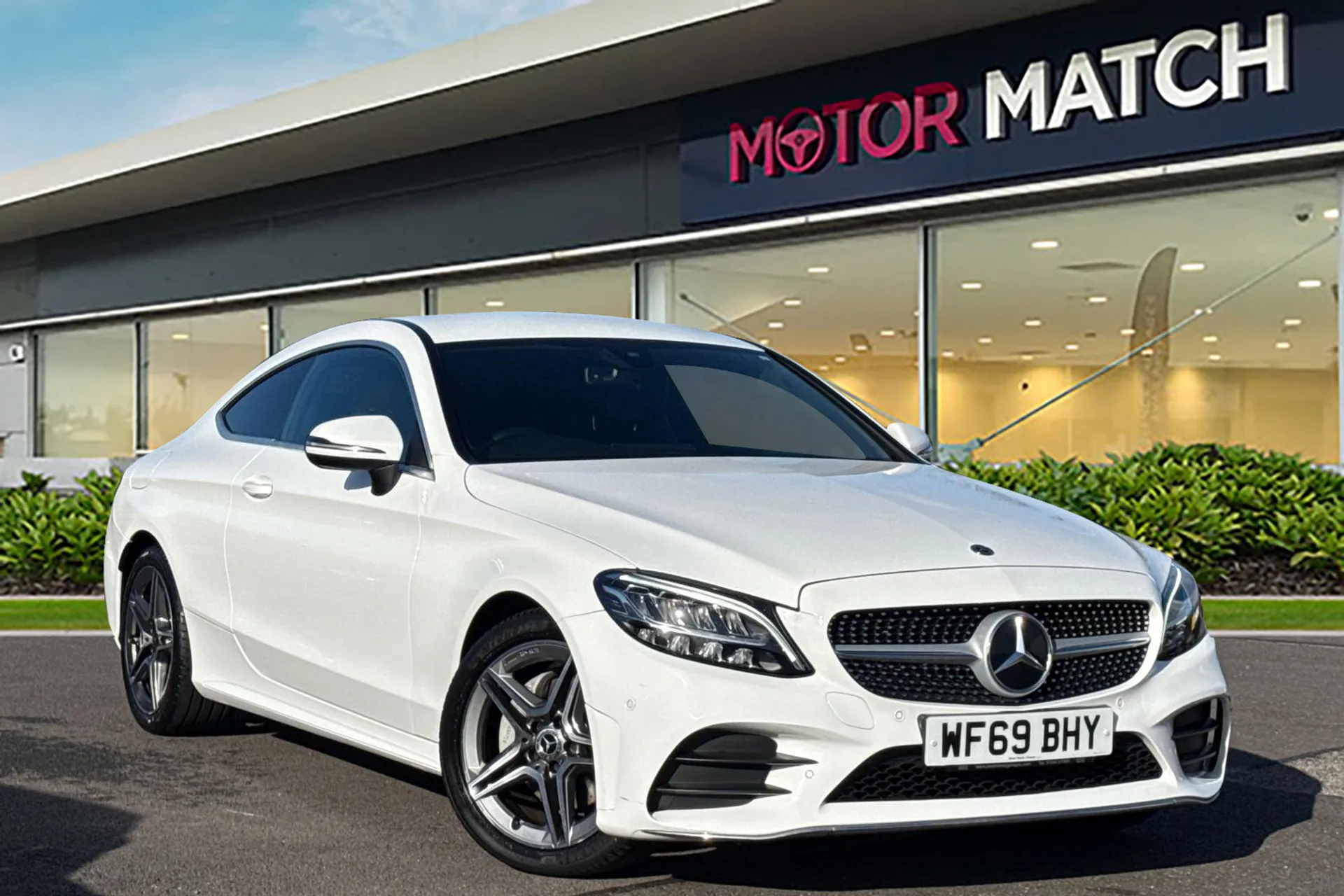 WF69BHY Mercedes-Benz C Class 1.5 C200 MHEV AMG Line G-Tronic+ Euro 6 ...
