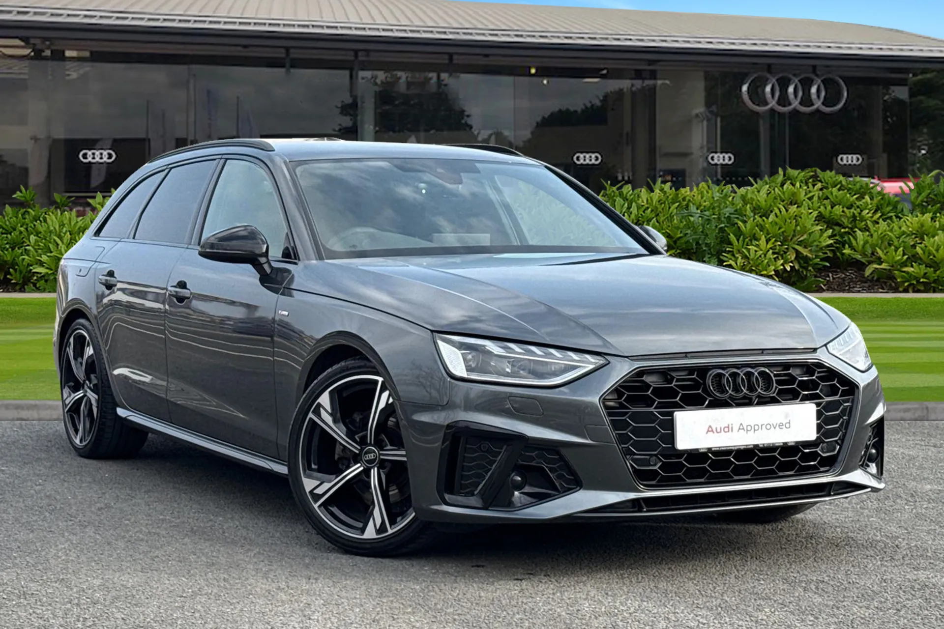 KN74XYJ Audi A4 Avant Avant Black Edition 35 TDI 163 PS S tronic in stock at Preston Audi