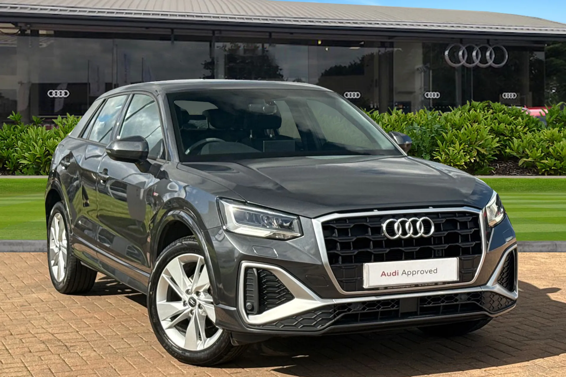 BW71WGD Audi Q2 S line 30 TFSI 110 PS 6-speed in stock at Stafford Audi