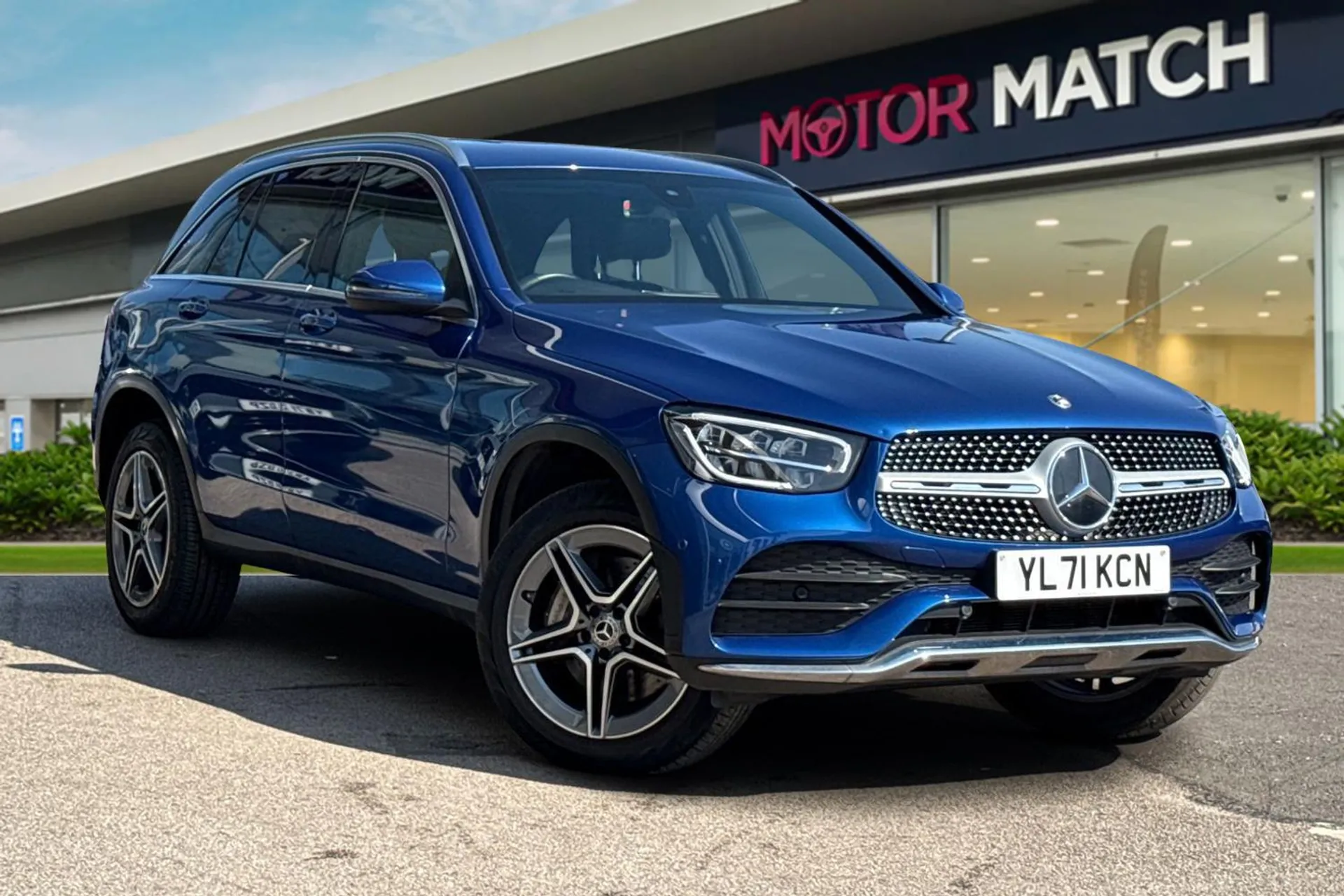 YL71KCN Mercedes-Benz Glc GLC 300e 4Matic AMG Line 5dr 9G-Tronic in stock at Motor Match Stafford