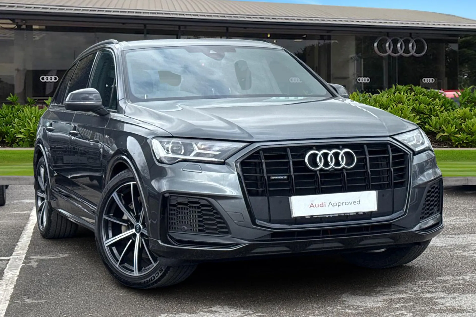 VE72MWC Audi Q7 Black Edition 55 TFSI quattro 340 PS tiptronic in stock ...