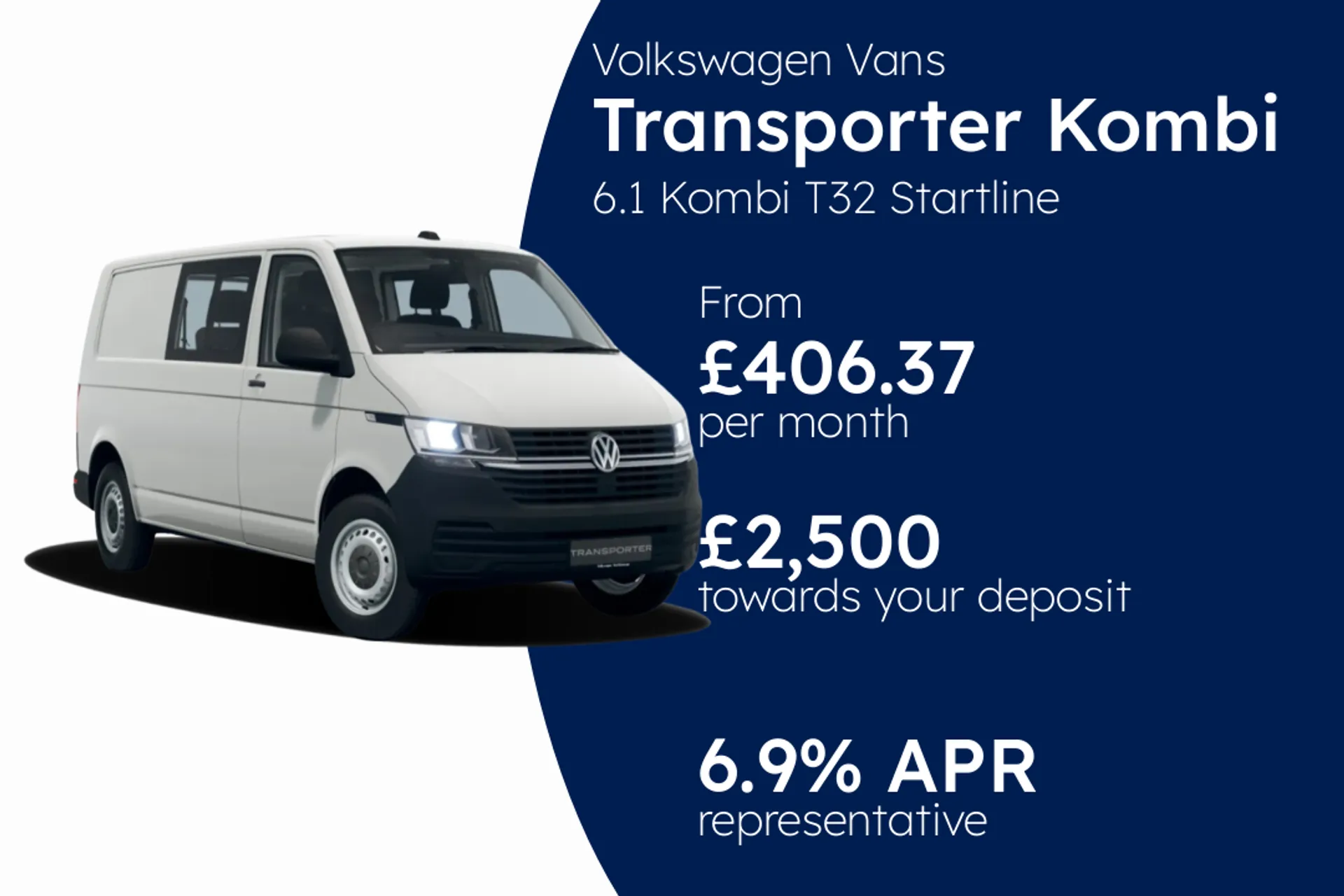 Volkswagen Vans Transporter Kombi 6.1 Kombi T32 Startline LWB 150 PS 2. ...