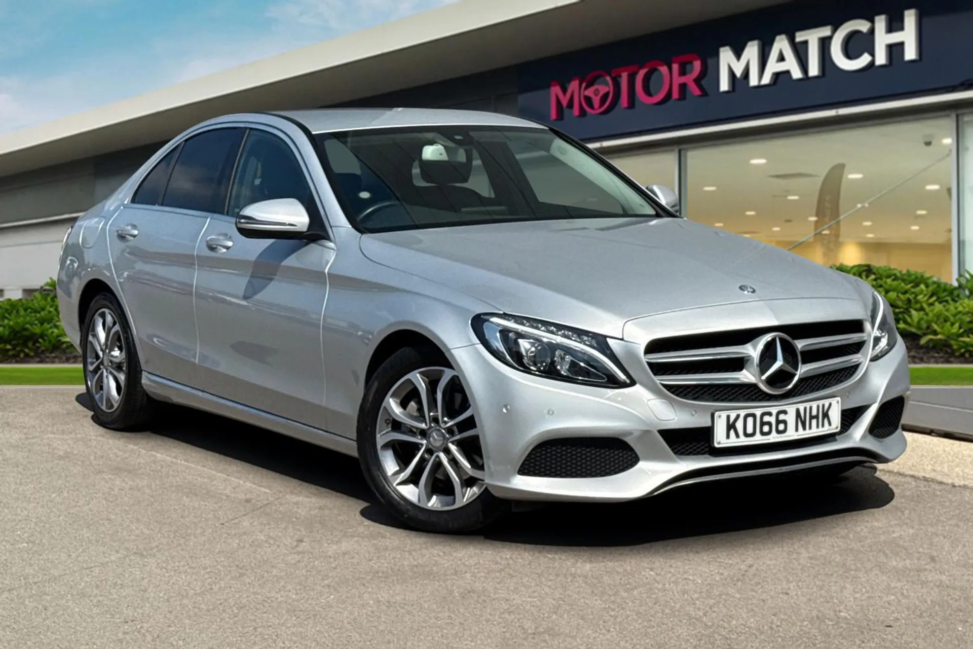 KO66NHK Mercedes-Benz C Class 2.0 C200 Sport G-Tronic+ Euro 6 (s/s) 4dr in stock at Motor Match ...