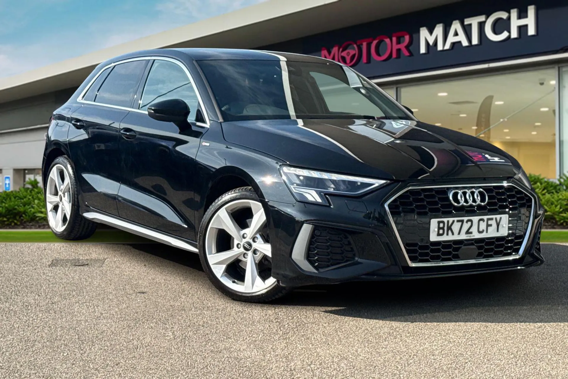BK72CFY Audi A3 1.0 TFSI 30 S line Sportback Euro 6 (s/s) 5dr in stock ...