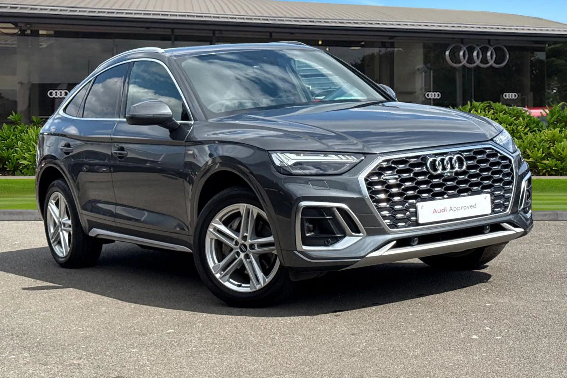 SJ21ACP Audi Q5 S line 40 TDI quattro 204 PS S tronic in stock at Crewe Audi
