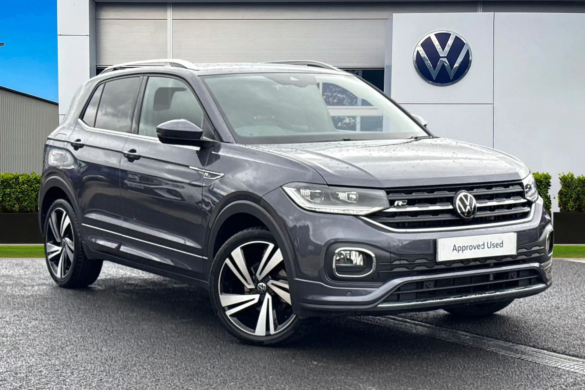 YD22JBZ Volkswagen T-Cross 1.0 TSI (110ps) R-Line Hatchback **BEATS ...