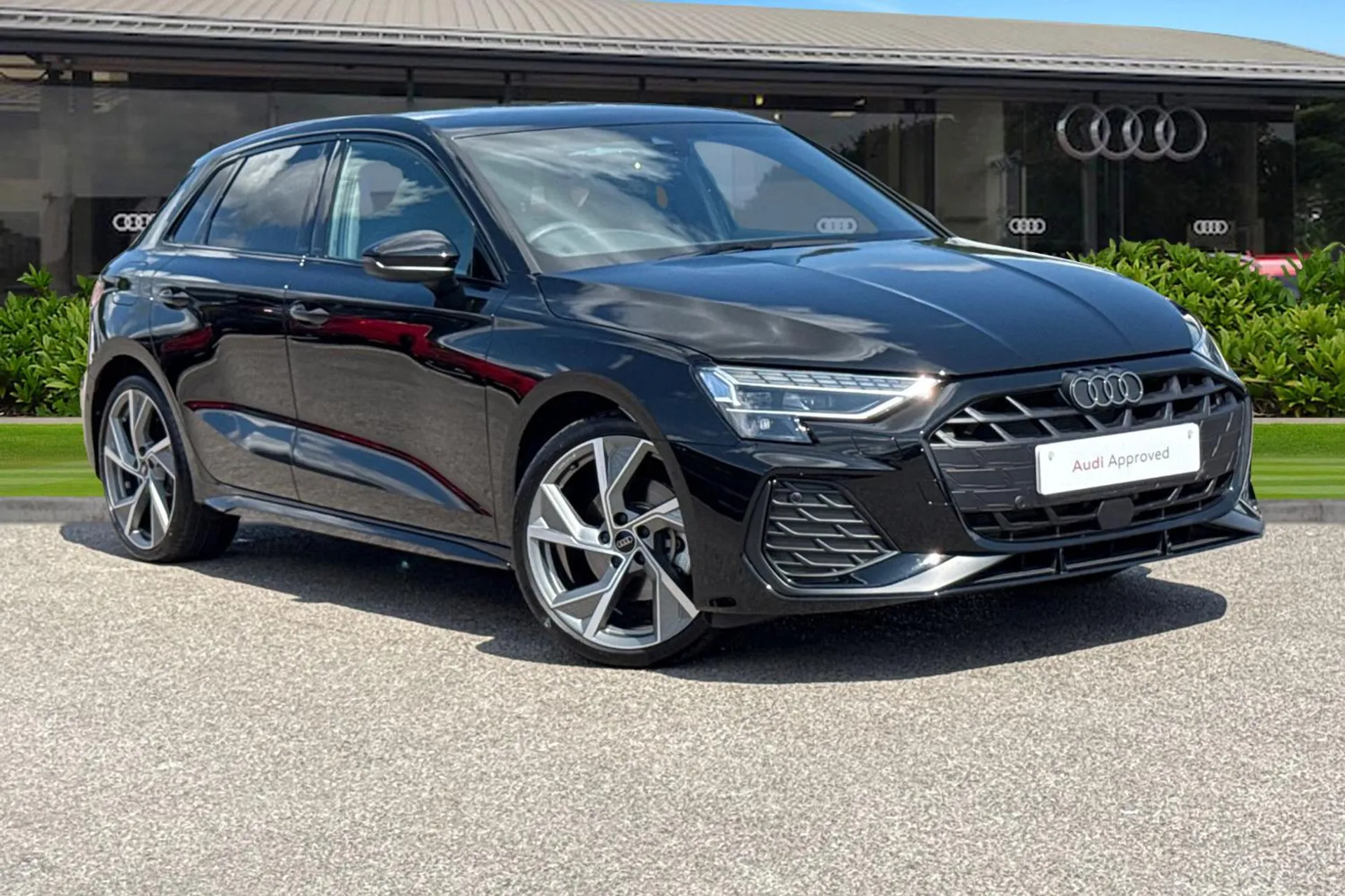 KW74UWH Audi A3 Black Edition 35 TFSI 150 PS S tronic in stock at Crewe ...