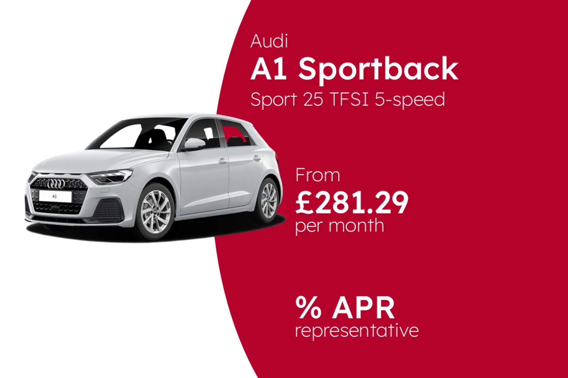 Audi A1 Sportback Sport 25 TFSI 5-speed Offers from Swansway Audi