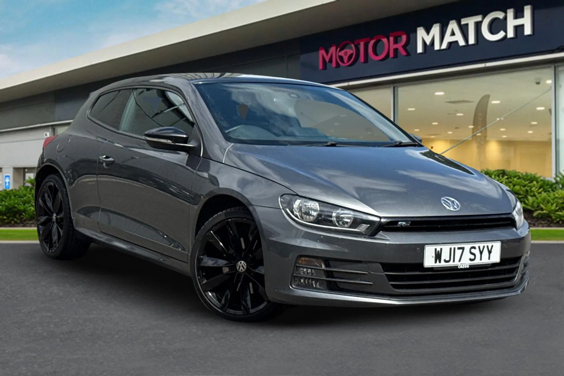 WJ17SYY Volkswagen Scirocco 2.0 TDI BlueMotion Tech R-Line Black ...