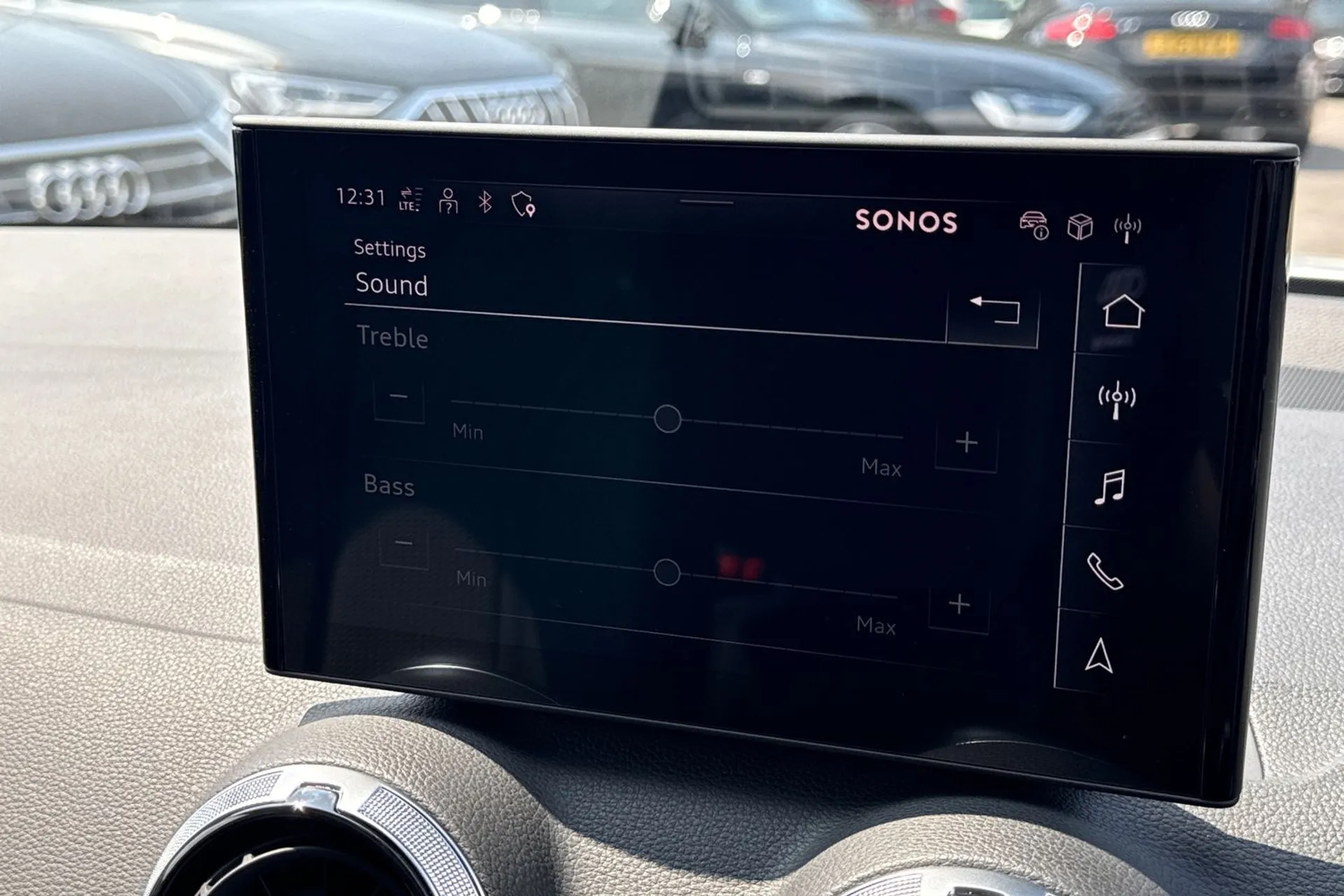 Audi Q2 1.0 TFSI 30 Black Edition Euro 6 (s/s) 5dr in stock at Crewe Audi