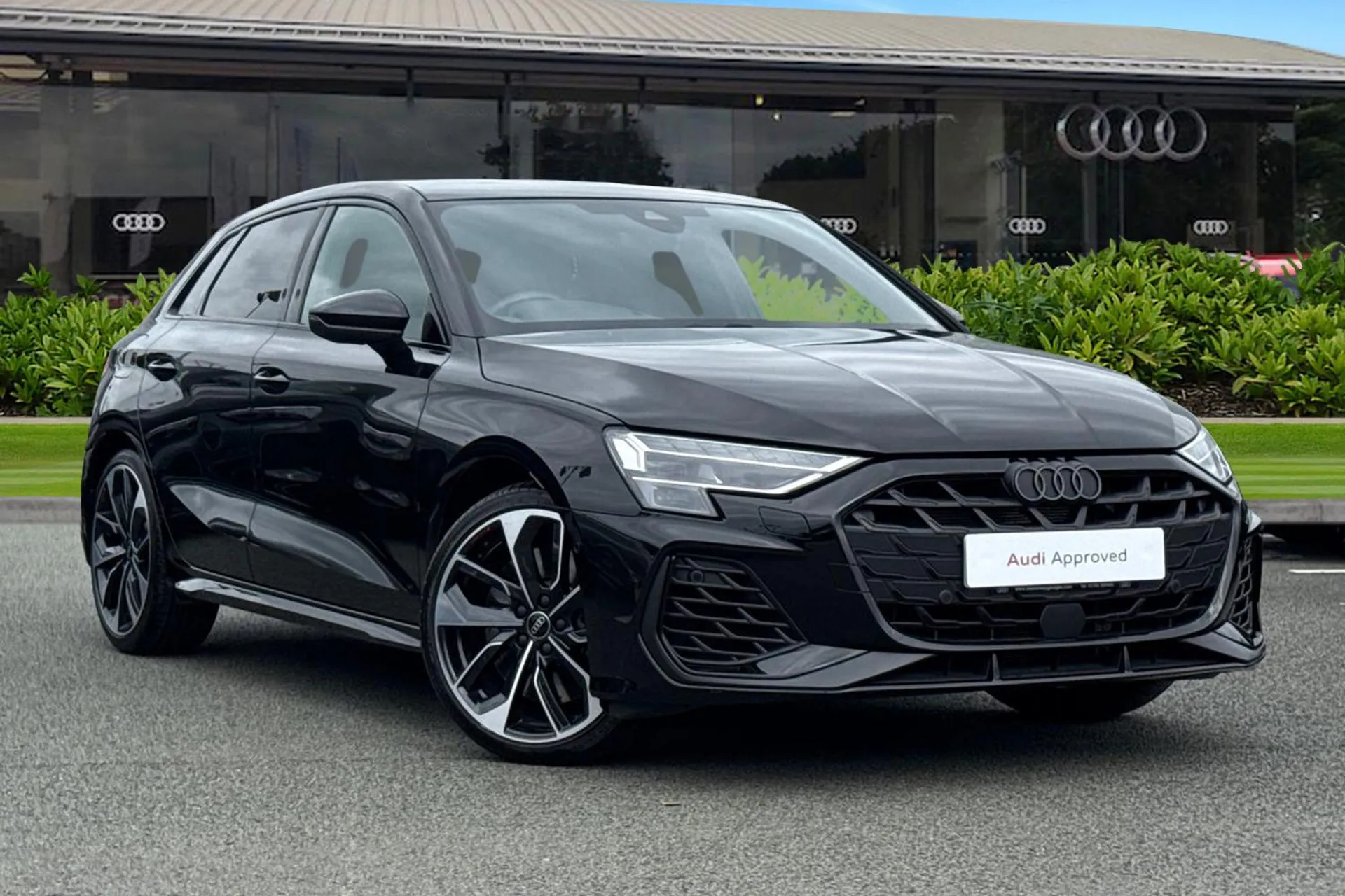 SM24DZH Audi S3 Black Edition TFSI 333 PS S tronic in stock at Stoke Audi