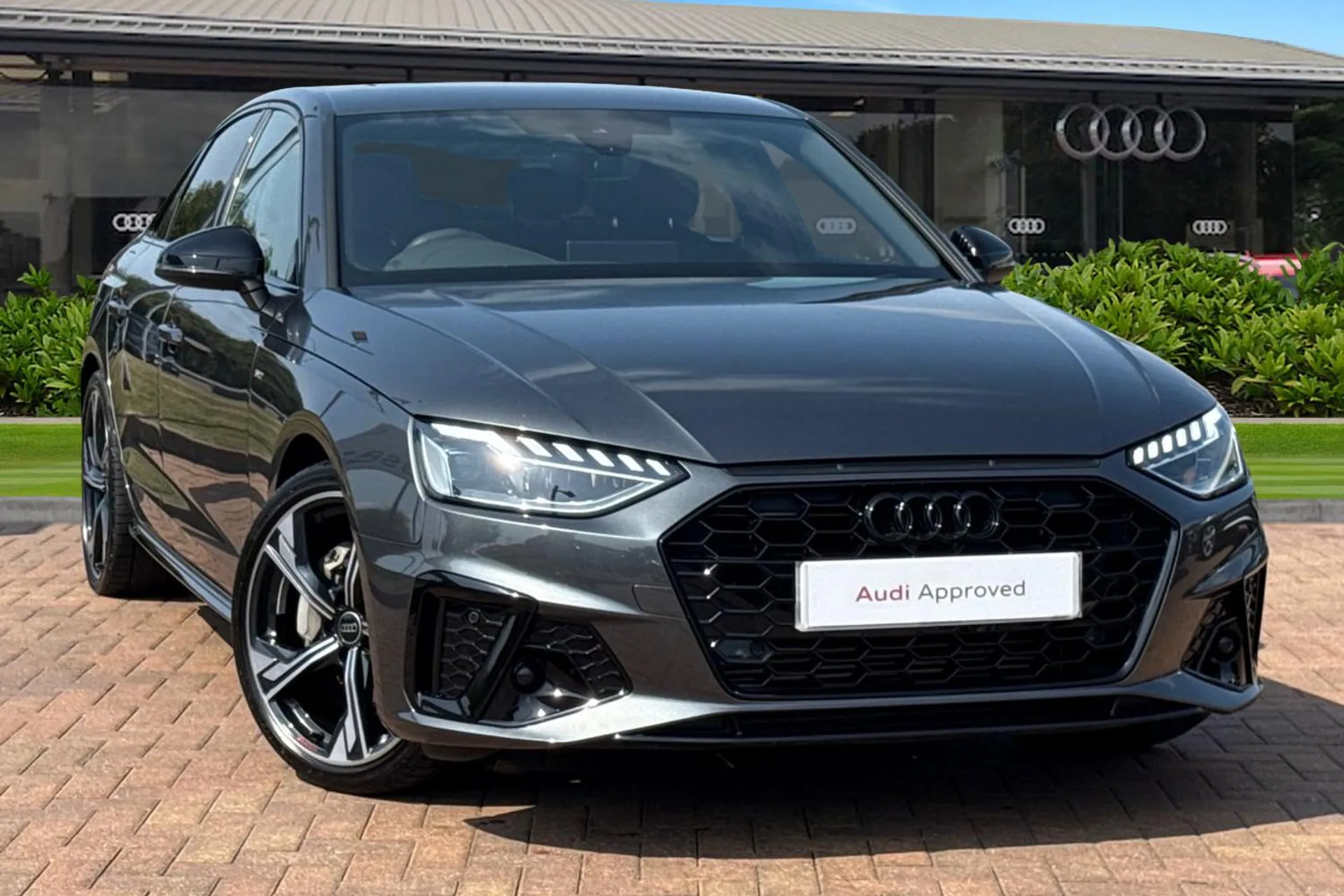 GN74ZGM Audi A4 Black Edition 40 TFSI 204 PS S tronic in stock at Stafford Audi