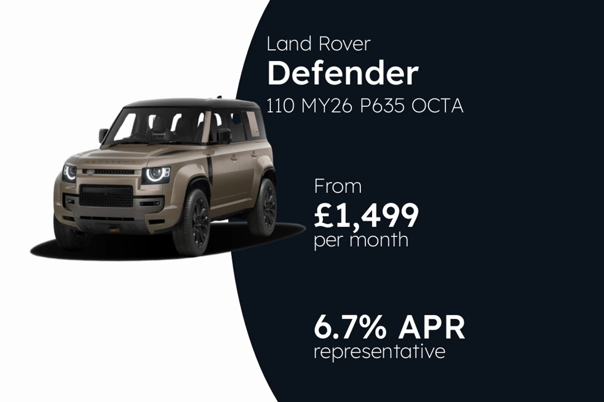 Land Rover Defender 110 MY26 P635 OCTA Offers from Swansway Land Rover