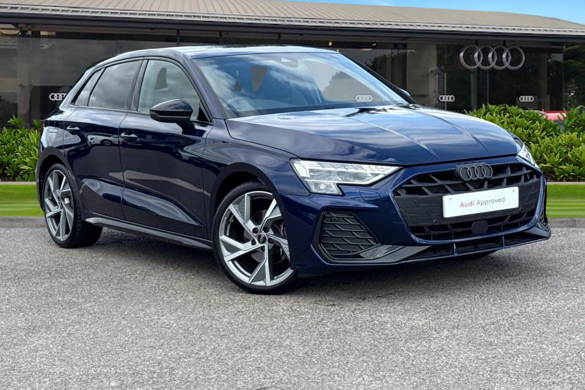 KY74CFX Audi A3 Black Edition 35 TFSI 150 PS S tronic in stock at Crewe ...