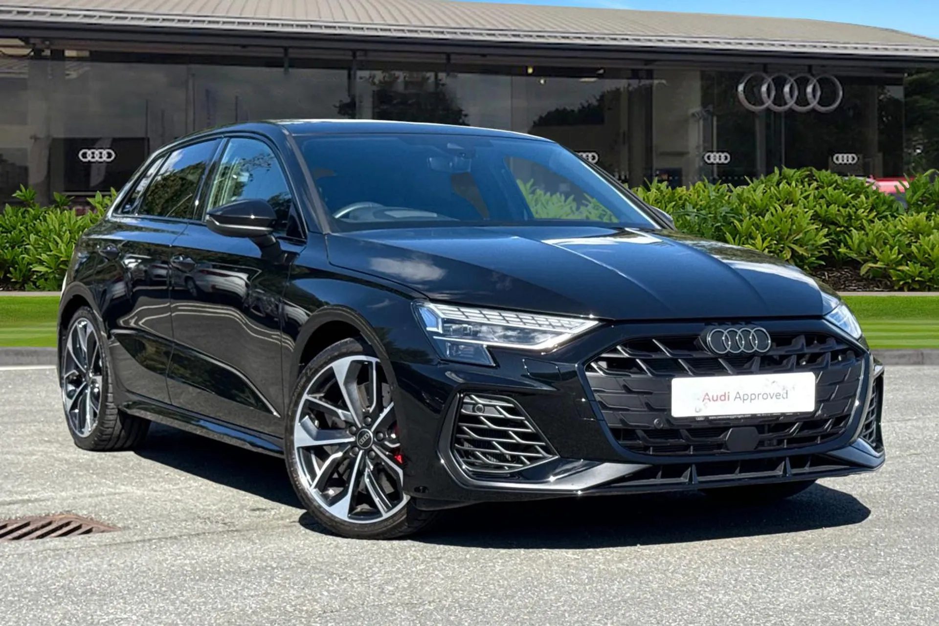 PF24ZMX Audi S3 Black Edition TFSI 333 PS S tronic in stock at Preston Audi