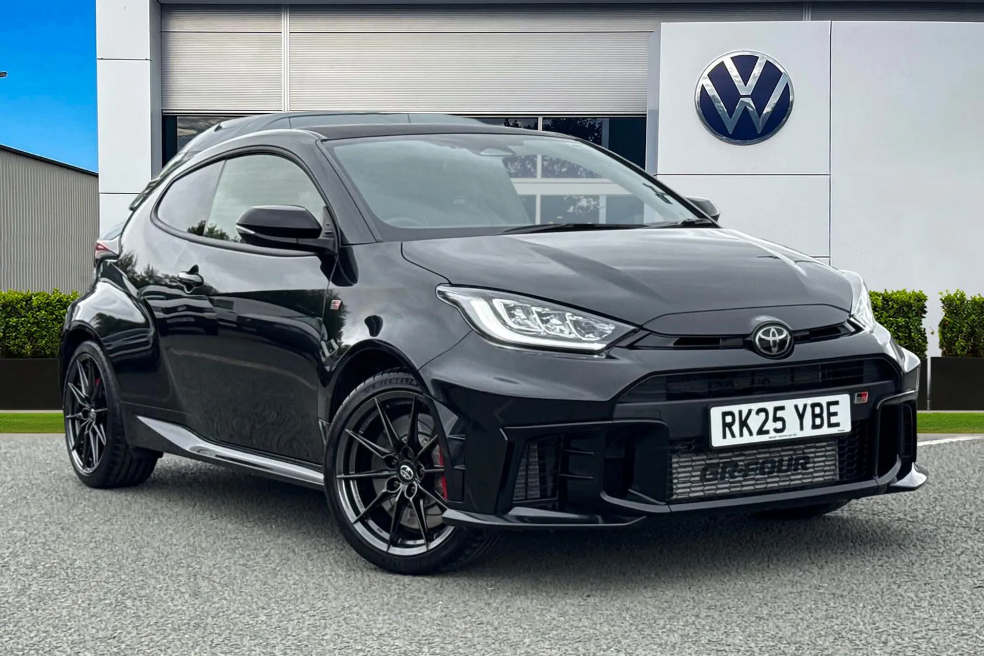 RK25YBE Toyota Yaris 1.6T GR AWD Euro 6 3dr in stock at Wrexham Volkswagen