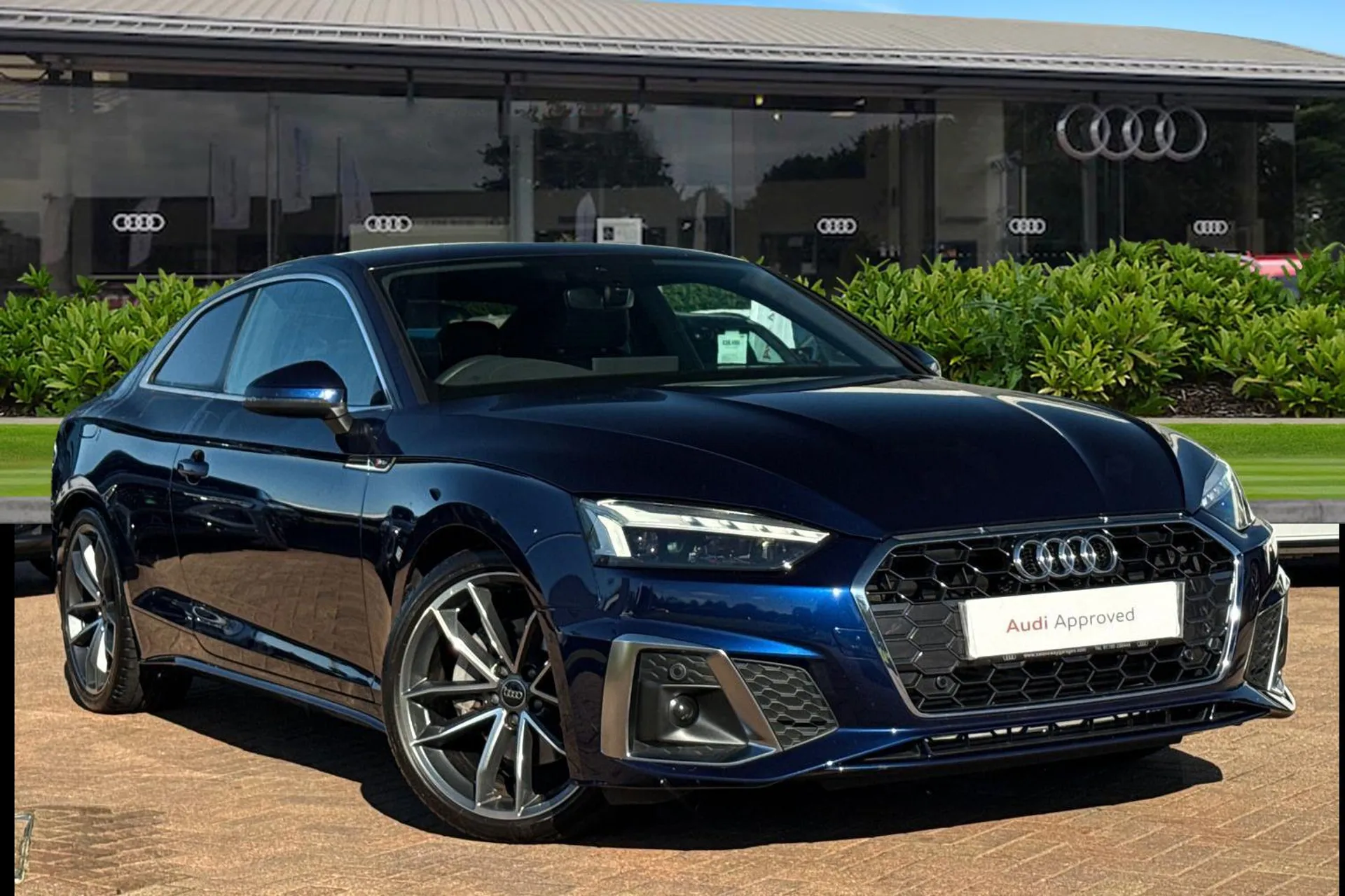 WN74ZNF Audi A5 Coup- S line 40 TFSI 204 PS S tronic in stock at Stafford Audi