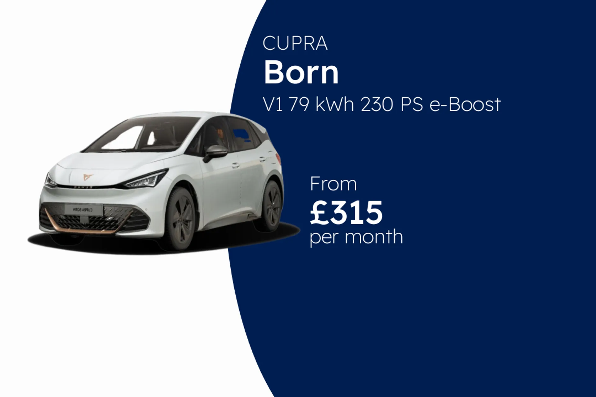 CUPRA Born V1 79 kWh 230 PS e-Boost Offers from Swansway CUPRA