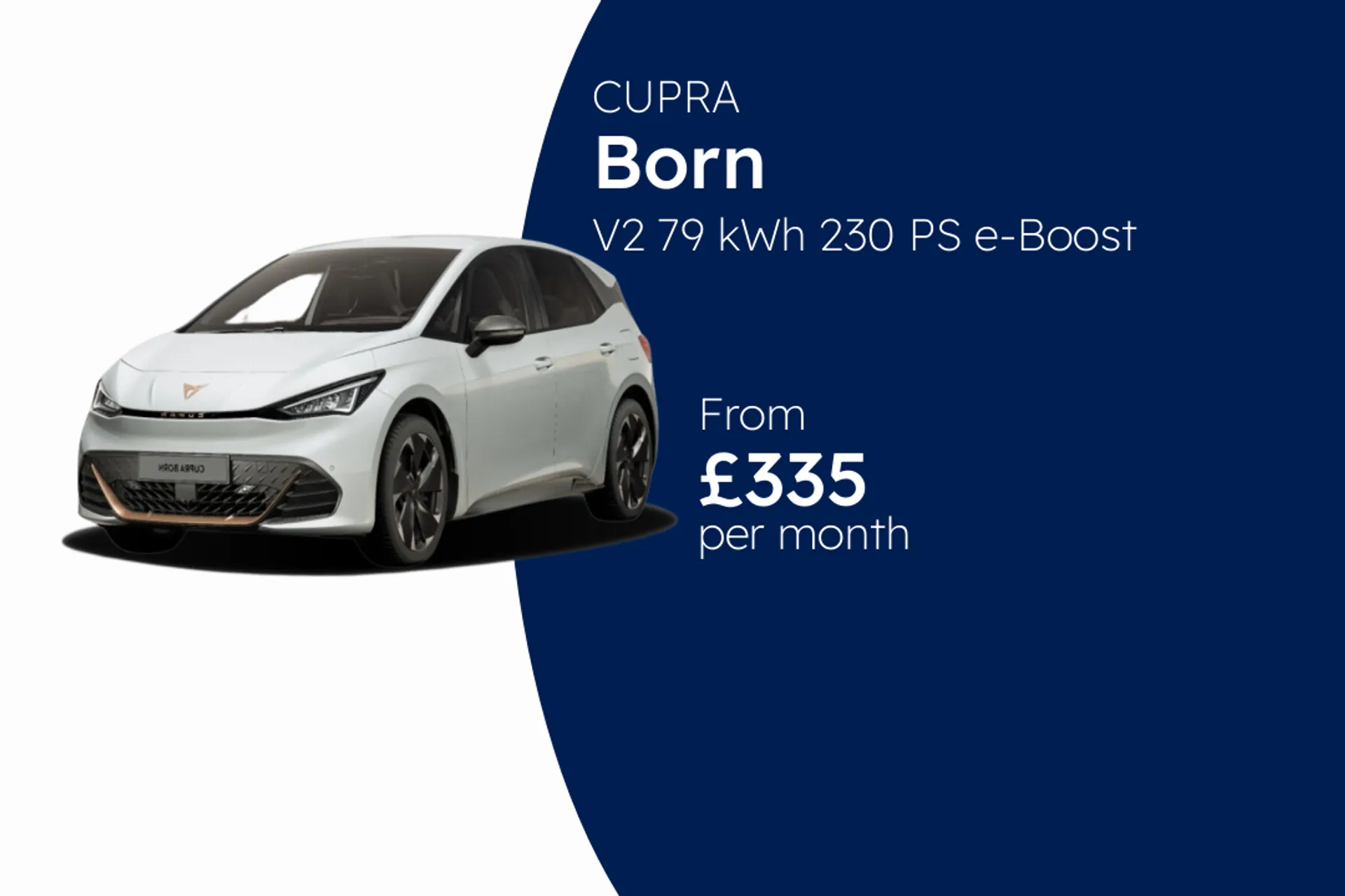 CUPRA Born V2 79 kWh 230 PS e-Boost Offers from Swansway CUPRA