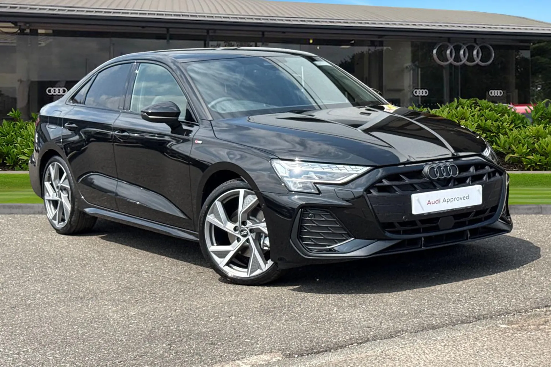 DA25PRV Audi A3 Black Edition 35 TFSI 150 PS S tronic in stock at Crewe ...