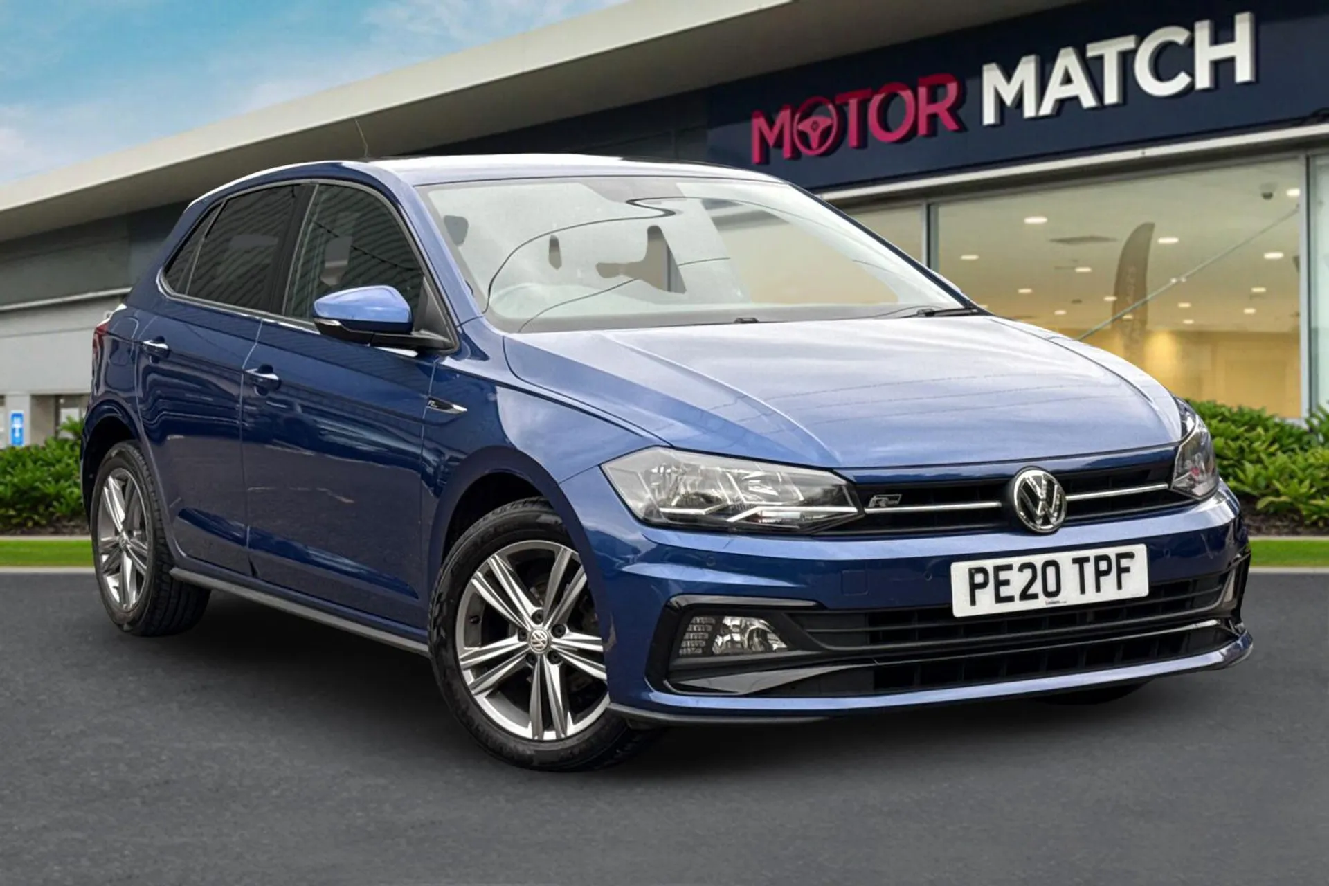 PE20TPF Volkswagen Polo 1.0 TSI R-Line Euro 6 (s/s) 5dr in stock at ...