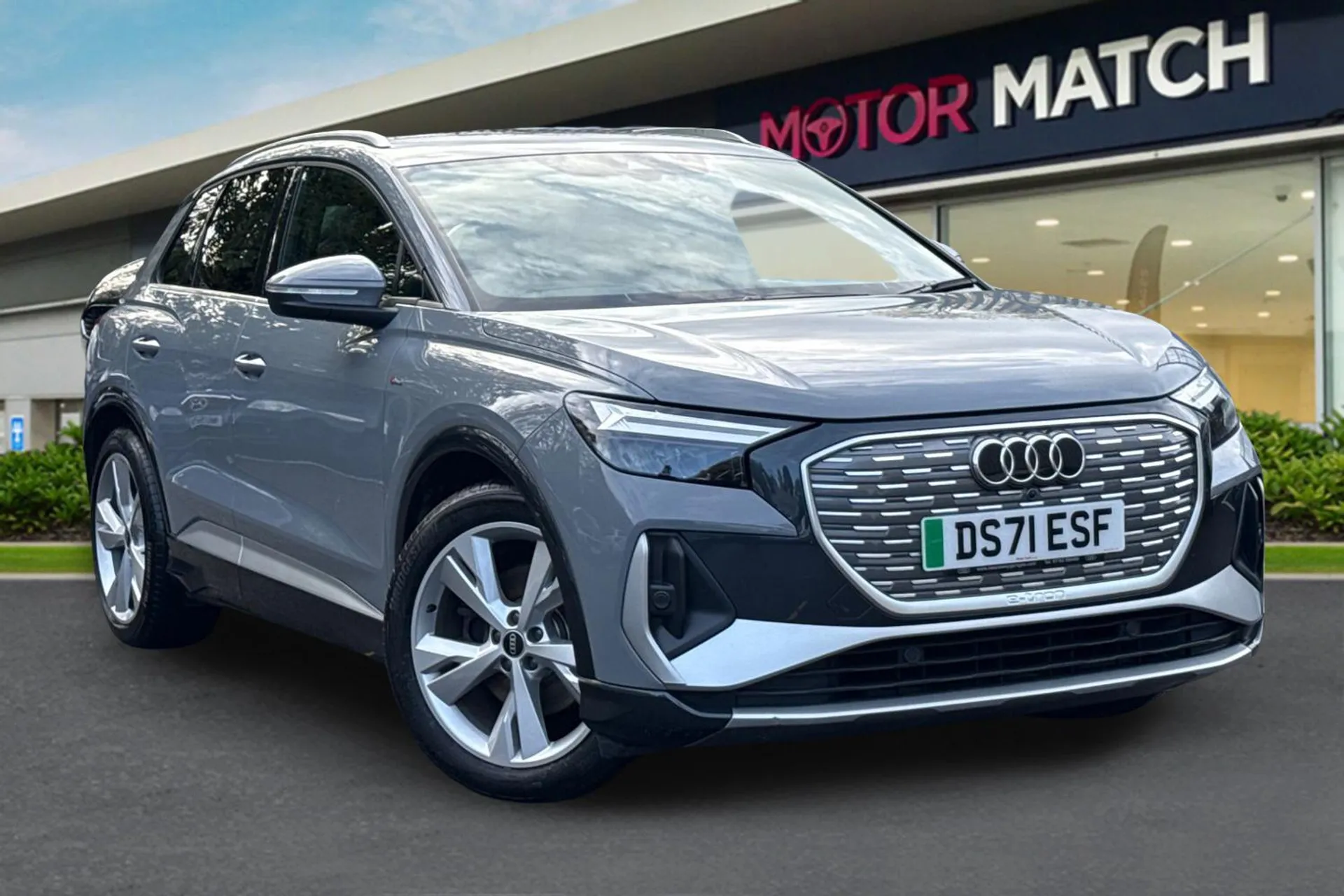 DS71ESF Audi Q4 e-tron 35 S line Auto 5dr 55kWh in stock at Motor Match ...