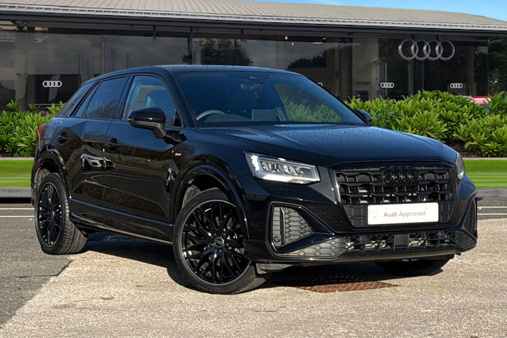 DK74XJH Audi Q2 Black Edition 35 TFSI 150 PS S tronic in stock at ...