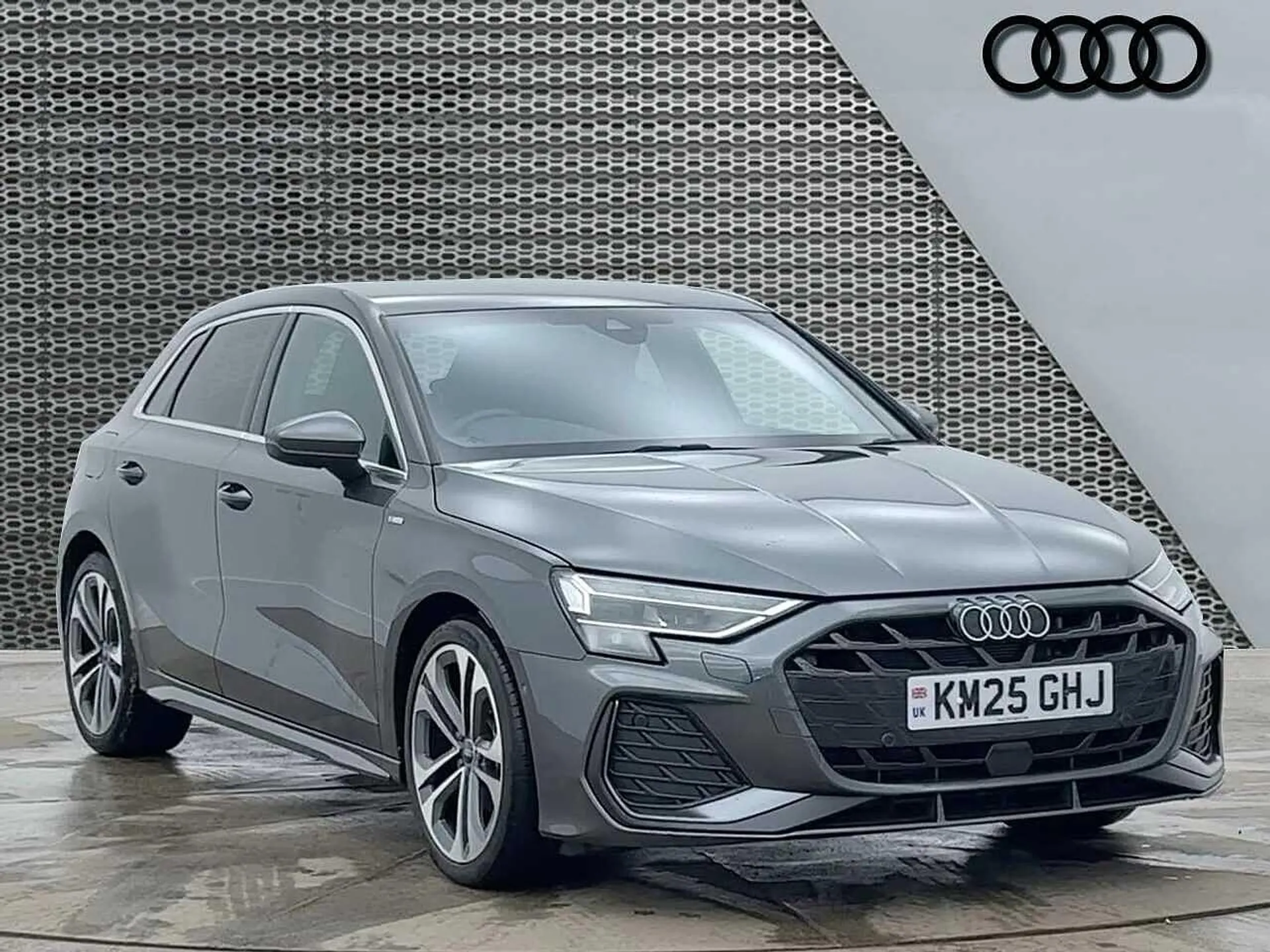 KM25GHJ Audi A3 S line 35 TFSI 150 PS S tronic in stock at Stafford Audi