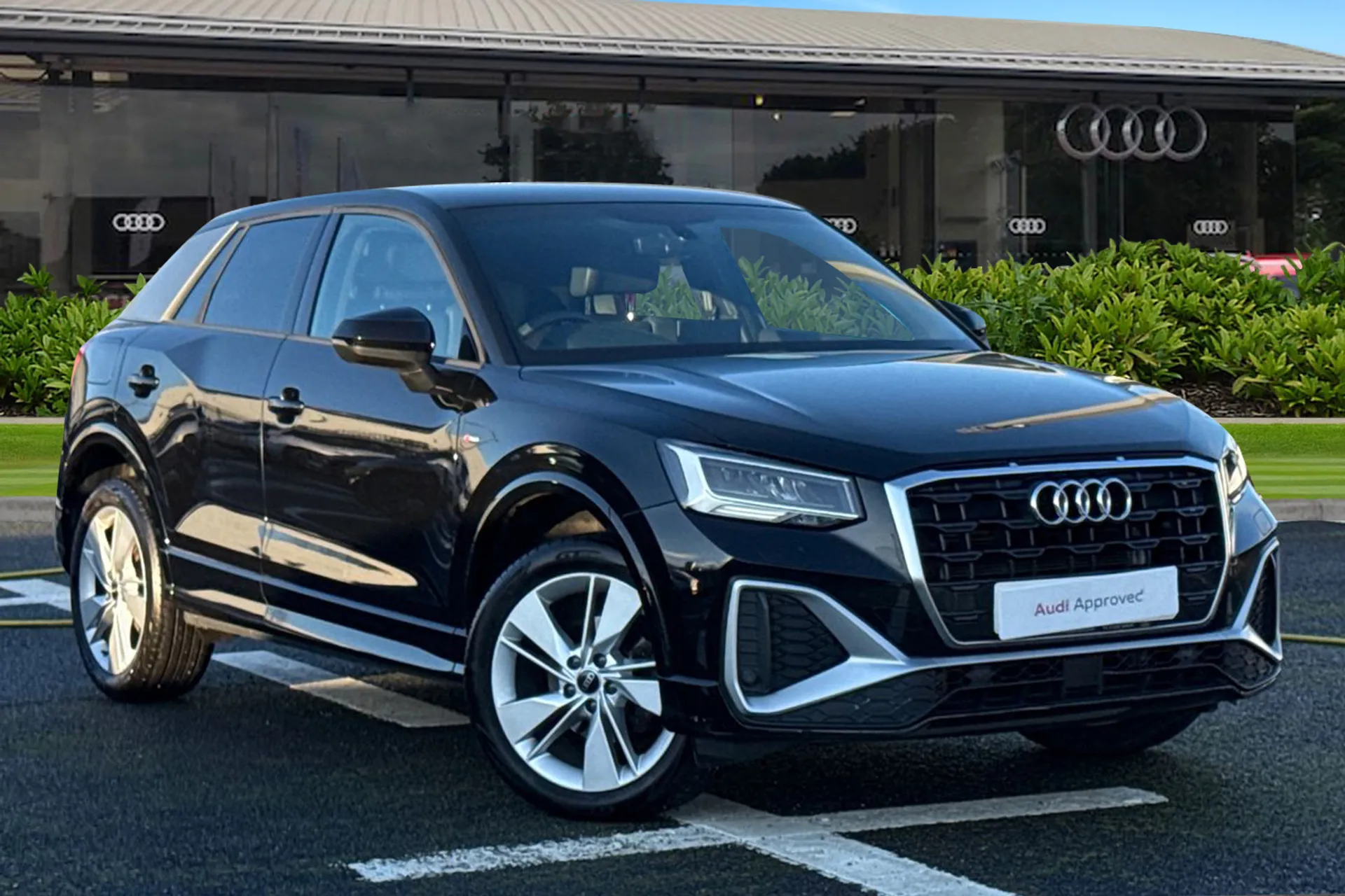 PX73YMT Audi Q2 S line 35 TFSI 150 PS S tronic in stock at Carlisle Audi
