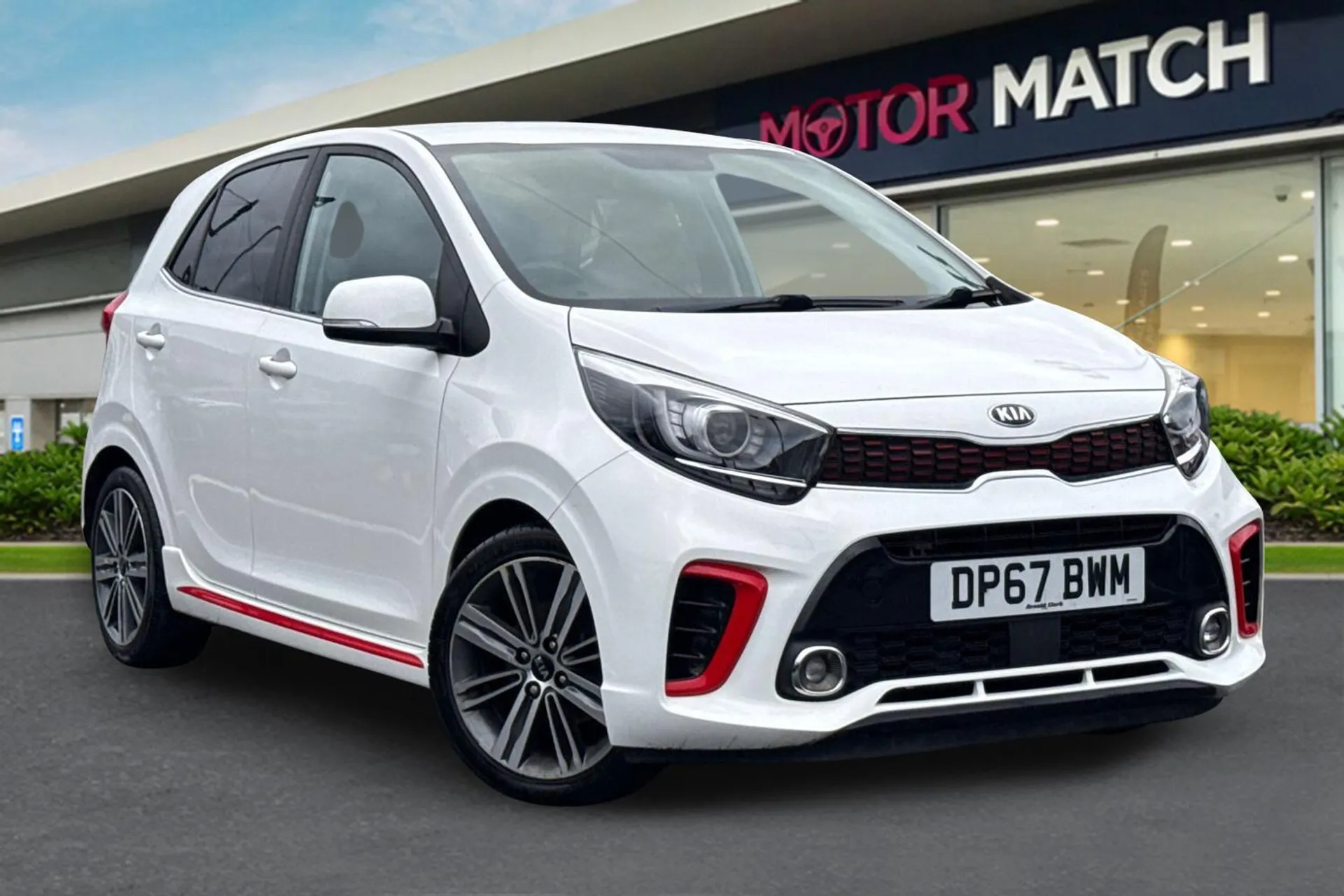 DP67BWM Kia Picanto 1.0 GT-Line Euro 6 5dr in stock at Motor Match Stoke