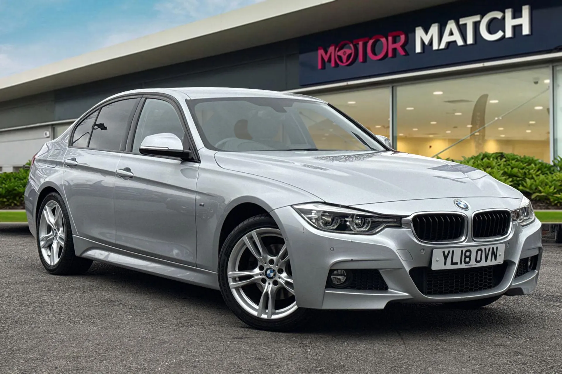 YL18OVN BMW 3 Series 2.0 320d M Sport Auto Euro 6 (s/s) 4dr in stock at ...