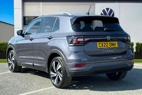 CX22ONH Volkswagen T-Cross 1.0 TSI 110 R-Line 5dr DSG ⭐1 Year VW ...