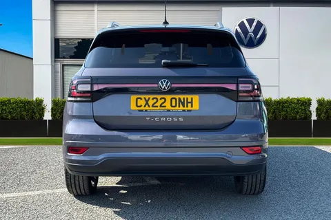CX22ONH Volkswagen T-Cross 1.0 TSI 110 R-Line 5dr DSG ⭐1 Year VW ...