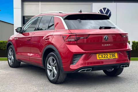 CX22ZBE Volkswagen T-Roc 1.5 TSI R-Line 5dr DSG ⭐1 Year VW Warranty⭐ in ...