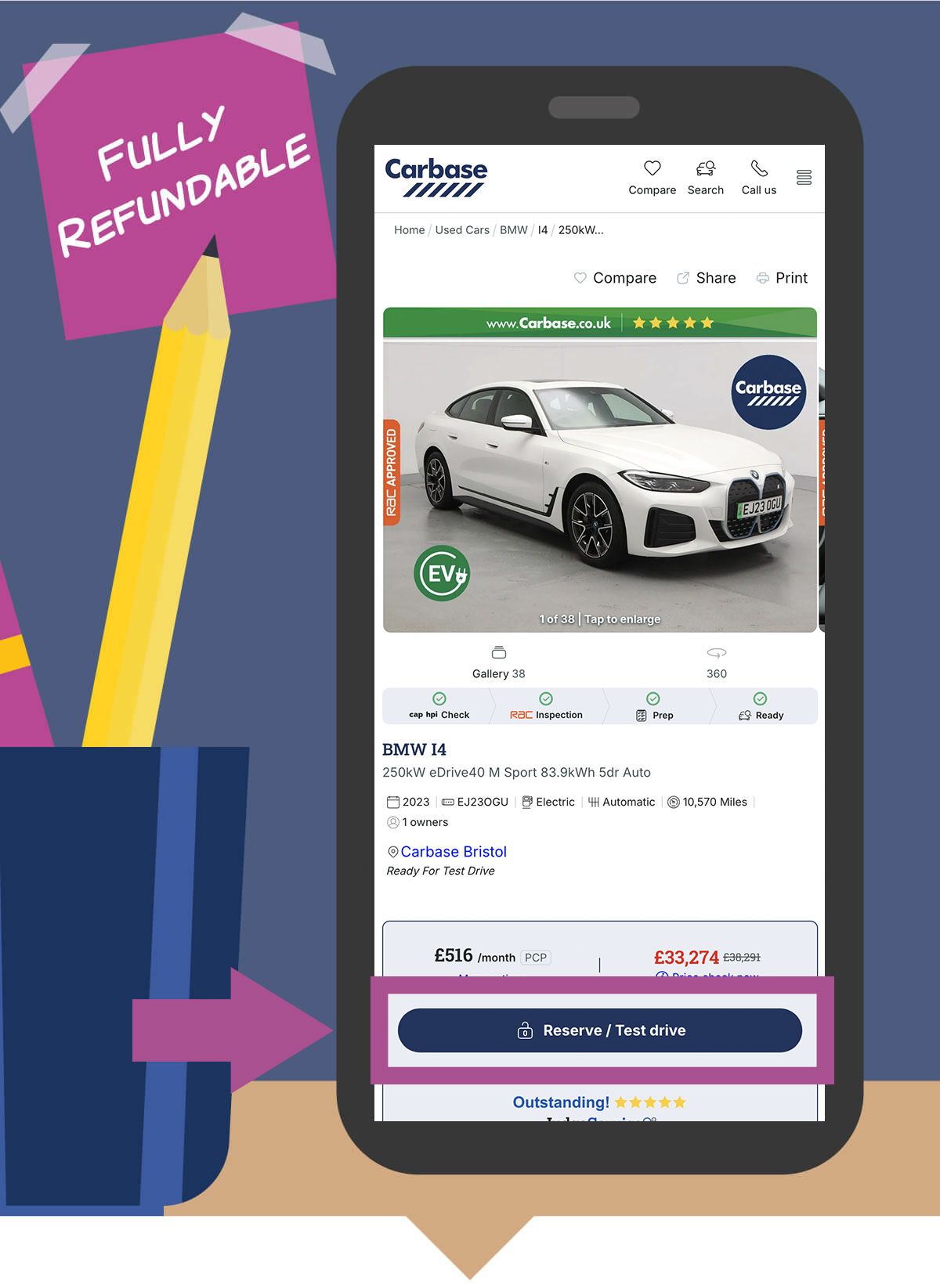 Reserve and collect your next car