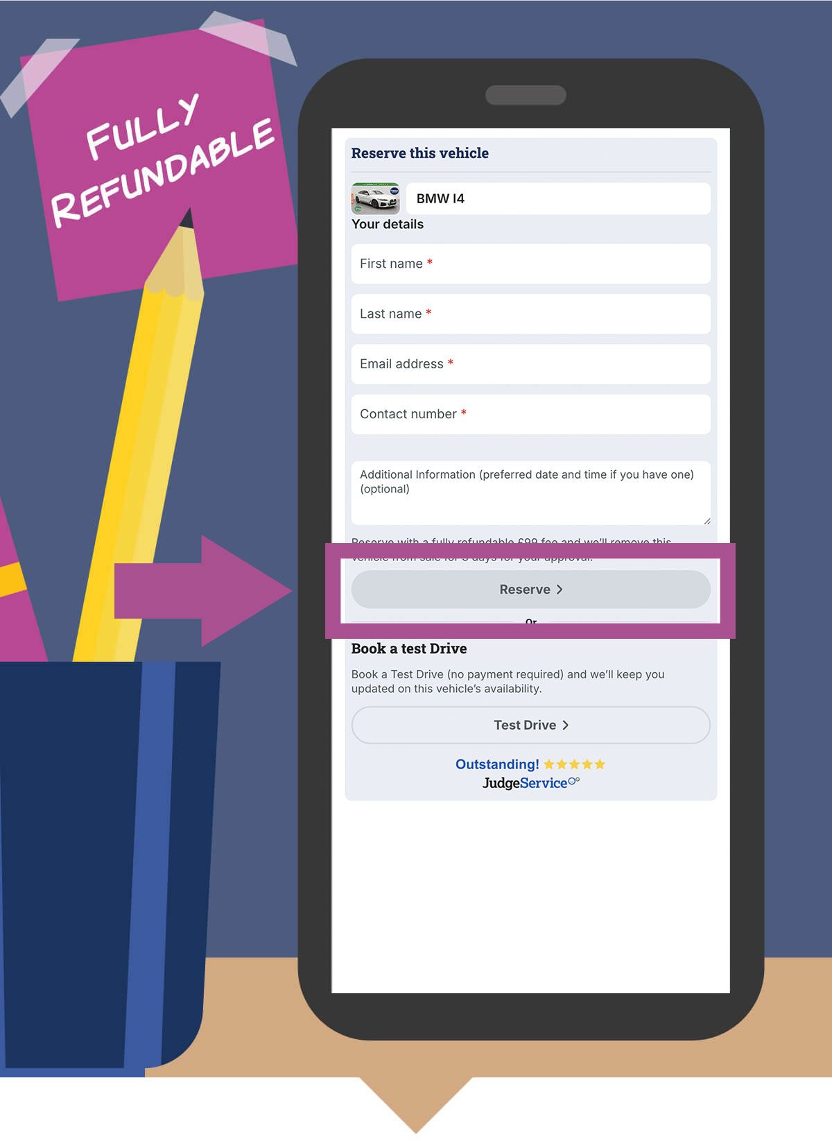Reserve and collect your next car